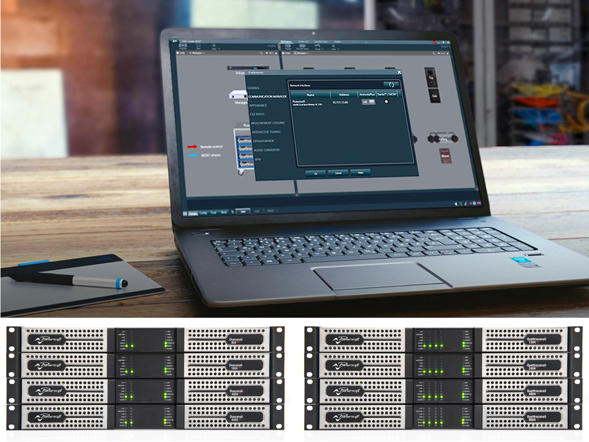 Powersoft Expands DSP+ Amplifier Range with AES67 Native Models | audioXpress