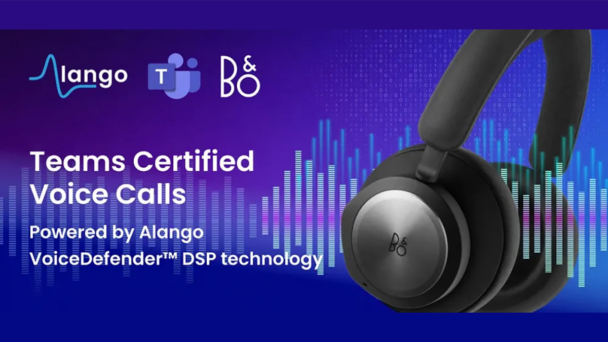 Alango's VoiceDefender On New Bang & Olufsen Beocom Portal Headphones ...