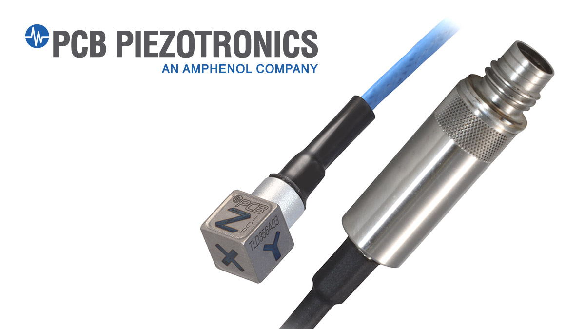 PCB Piezotronics Adds Miniature ICP Triaxial Accelerometers with TEDS ...