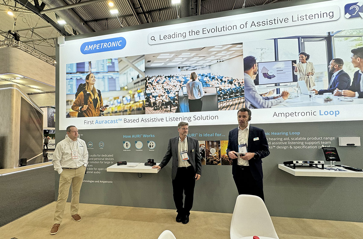 Listen Technologies and Ampetronic Promote Auracast Assistive Listening ...