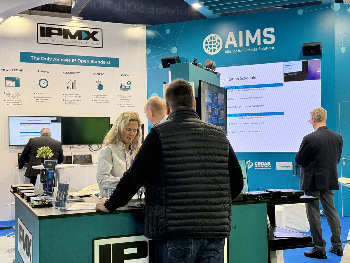 AIMS Announces Finalization of Key IPMX Standards Documents | audioXpress