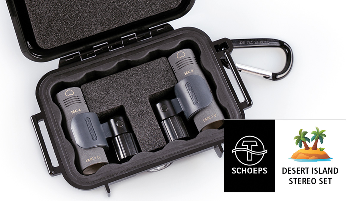 Schoeps Launches Desert Island Stereo Microphone Sets | audioXpress