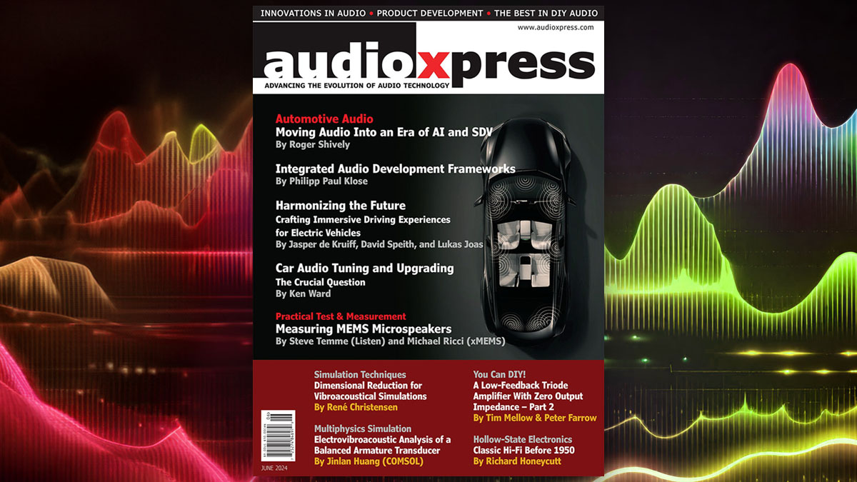 audioXpress June 2024 Models Automotive Audio Development | audioXpress