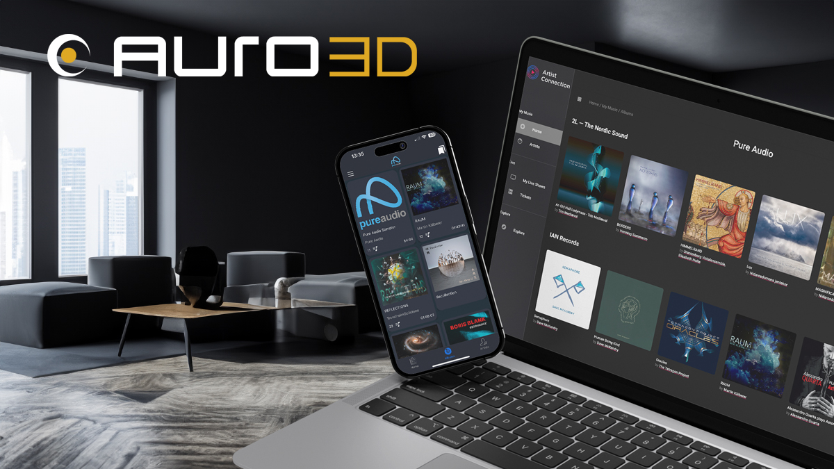 High-Resolution Streaming Platform Pure Audio Streaming Offers AURO-3D ...