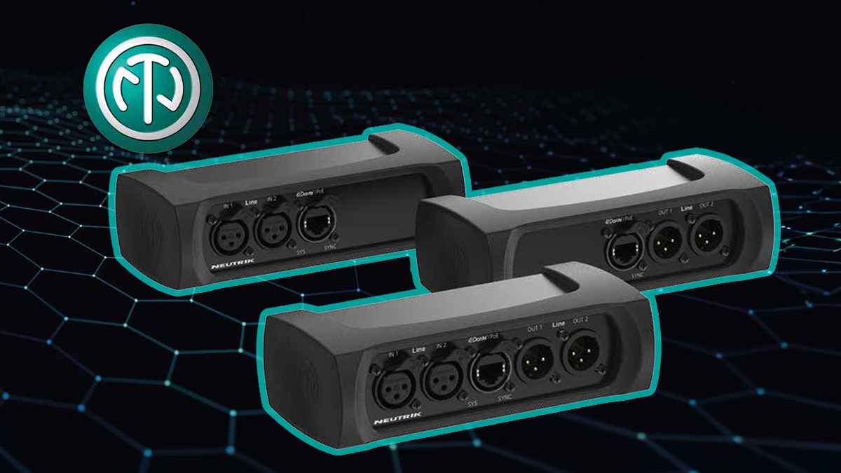 Neutrik Introduces Improved Series of Stage-Ready Dante I/O Interfaces | audioXpress
