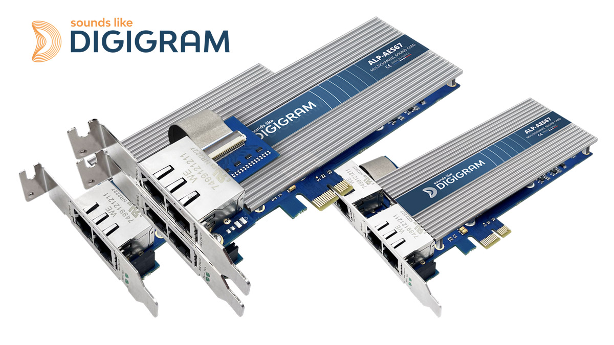 Digigram Releases New AES67 PCIe Sound Card | audioXpress