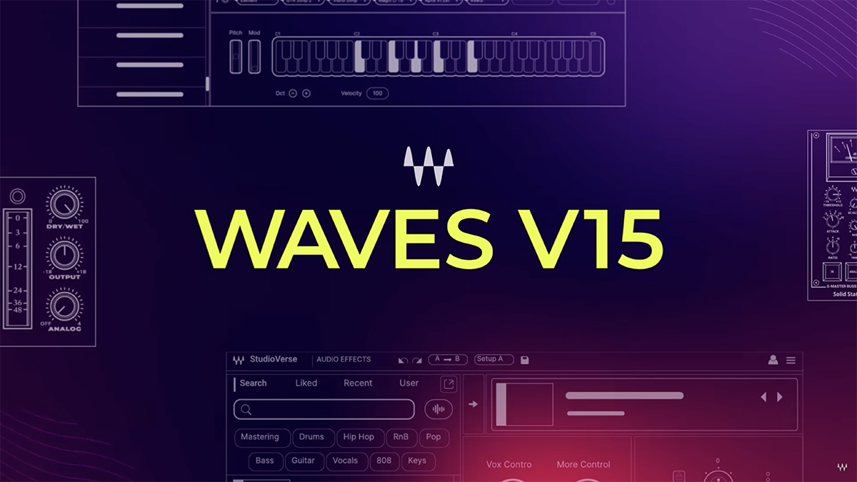 Waves Now Shipping Waves V15 Updated Plugins | audioXpress