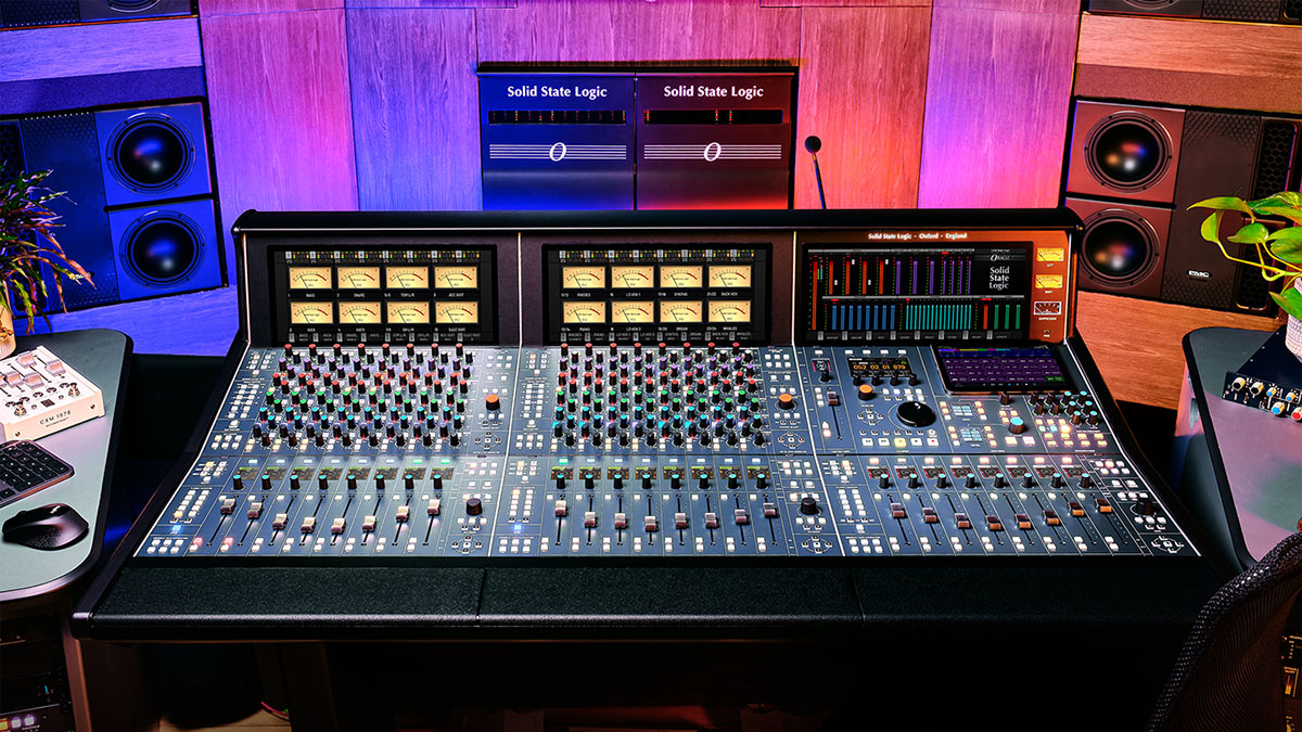 Studio Mixing Console Wallpaper