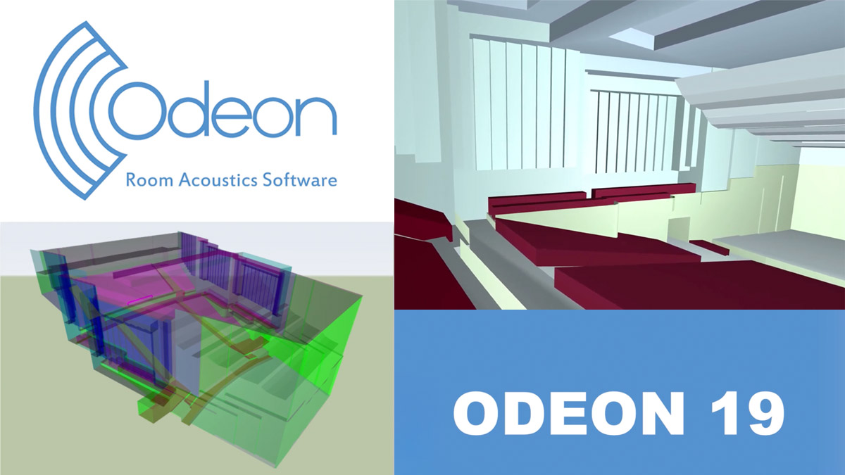 ODEON 19 Room Acoustics Software Adds New 3D Render Interface, Building Acoustics Module, and ...