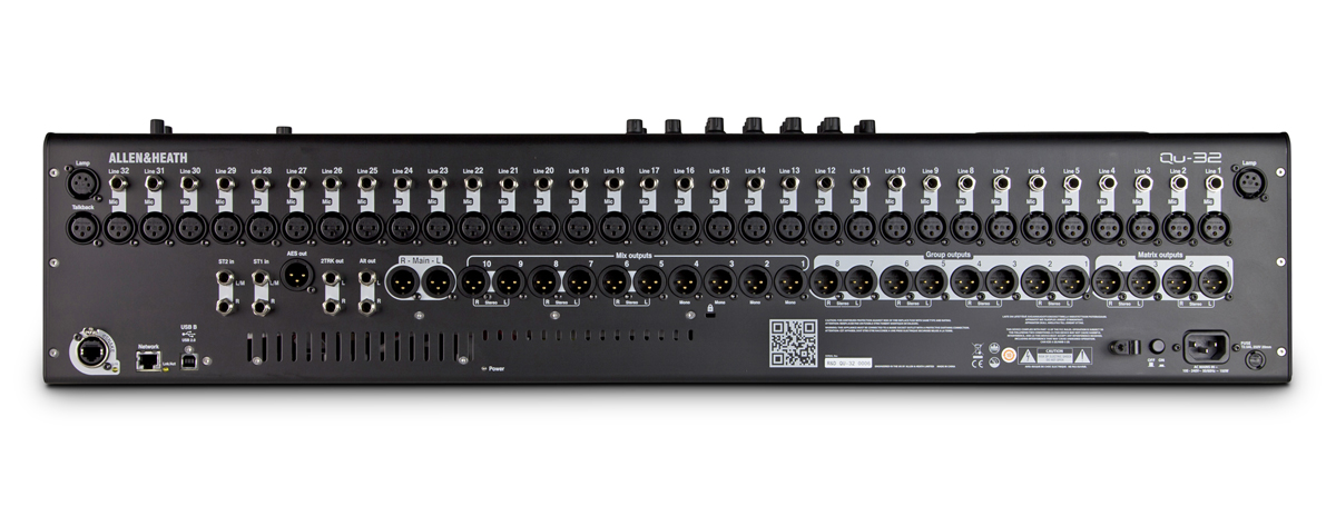 Allen & Heath New Qu-32 Digital Mixing Console | audioXpress
