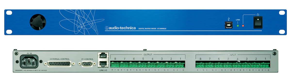 Audio-Technica’s new AT-DMM828 Digital Matrix Mixer | audioXpress