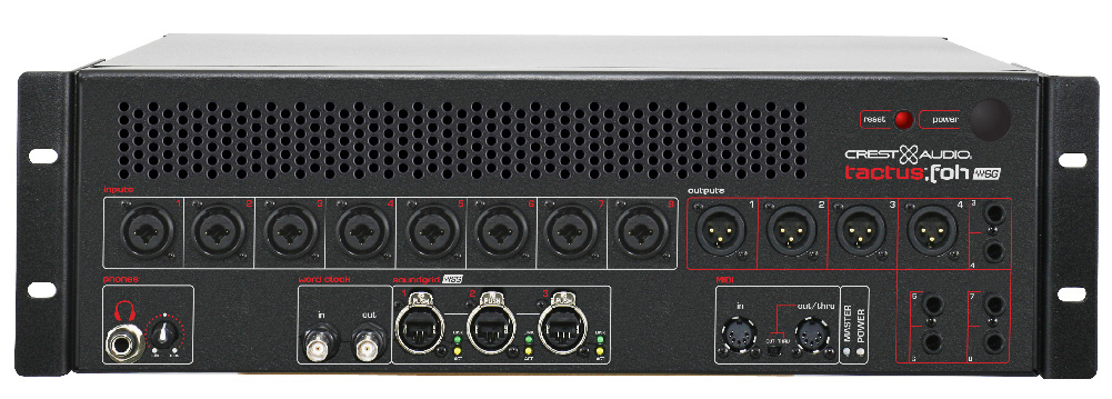 Crest Audio Redefines Mixing with the Tactus Digital Mixing System ...