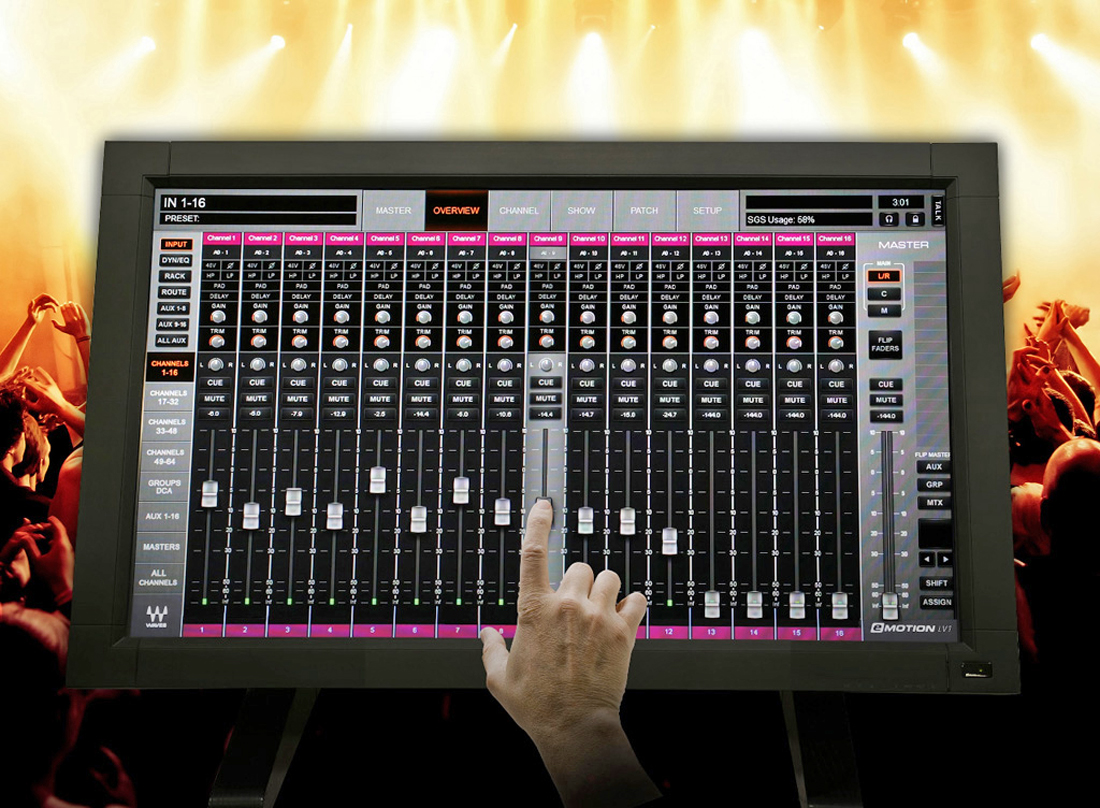 Crest Audio Redefines Mixing with the Tactus Digital Mixing System ...