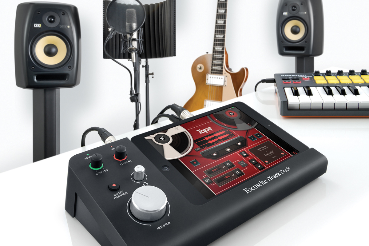 Focusrite iTrack Dock: the professional dock for recording on iPad, is ...