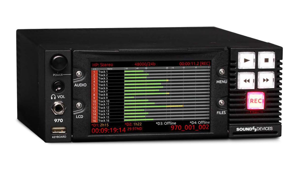 Sound Devices 64-track Dante and MADI audio recorder is shipping ...