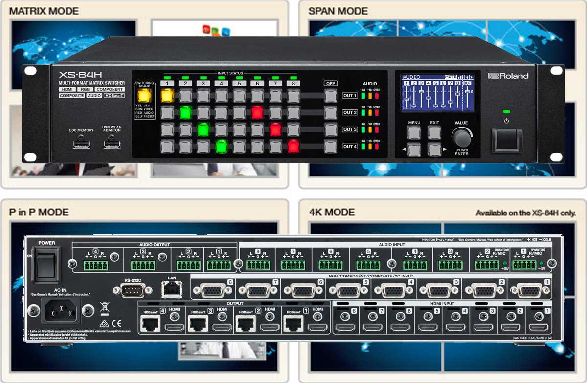 RSG Announces XS Series of Multi-Format AV Matrix Switchers | audioXpress