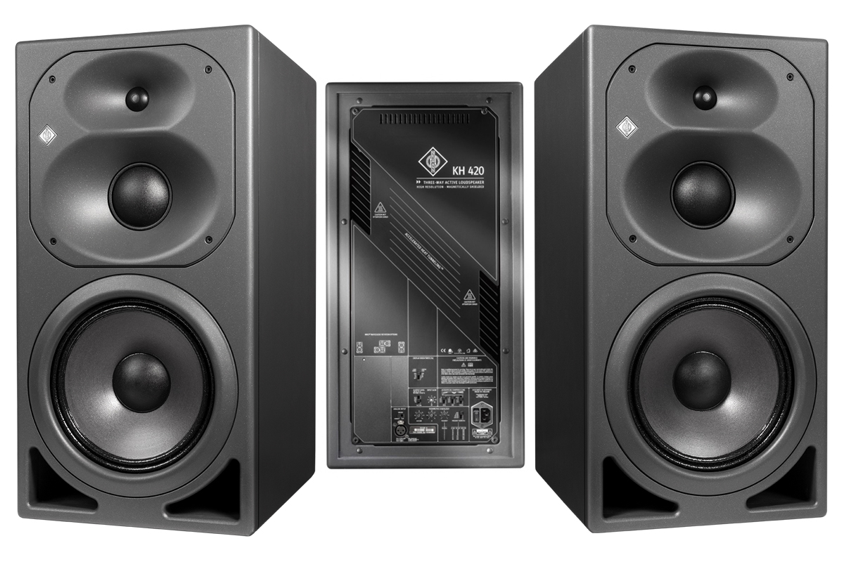 Neumann KH 420 Active Three-Way Midfield Monitor | audioXpress