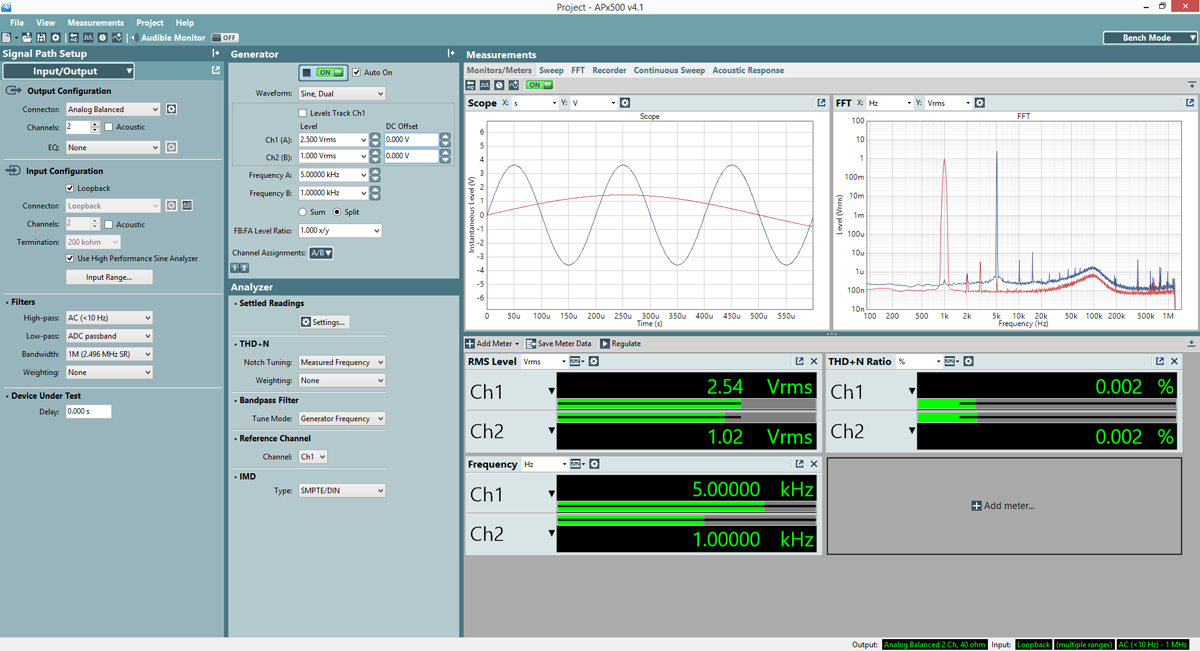Audio Precision Version 4.1 Release of APx Test Software Increases ...