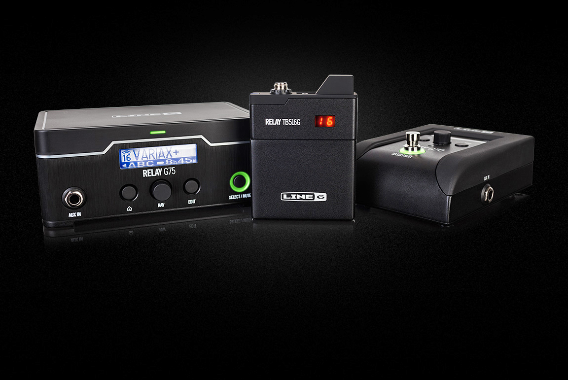 Line 6 Introduces New Generation Relay G70 and G75 Digital Guitar ...