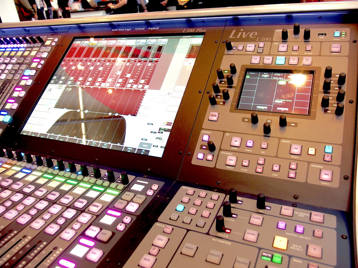 SSL Introduces V3 Software and Dante Option For SSL Live Consoles ...