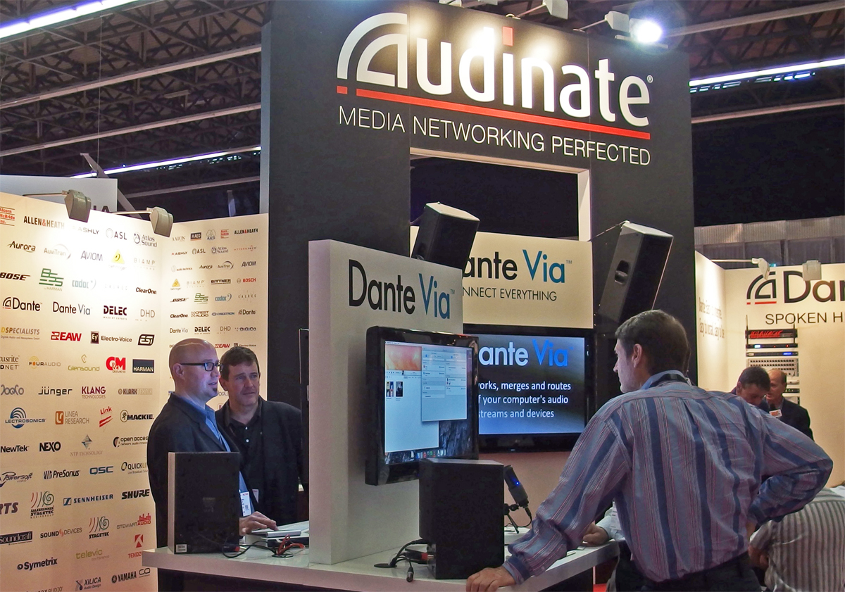Audinate to Connect Everything with Dante at InfoComm 2015 | audioXpress