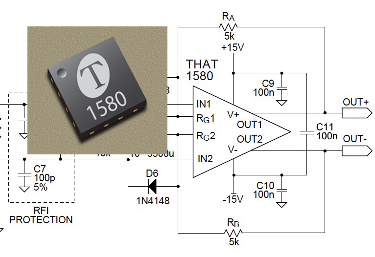 THAT Corporation Introduces Low-Noise Differential Audio Preamplifier ...