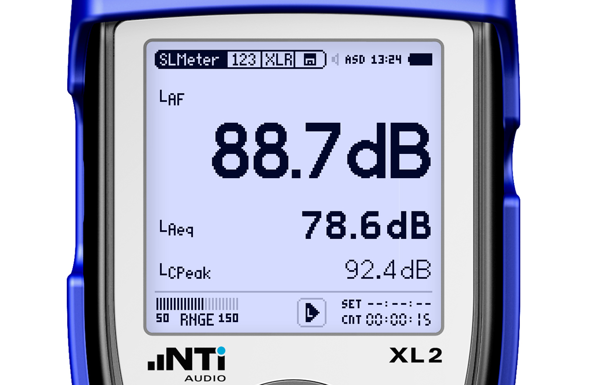 NTi Audio Introduces “Locked Run” Mode for XL2 Sound Level Meter ...