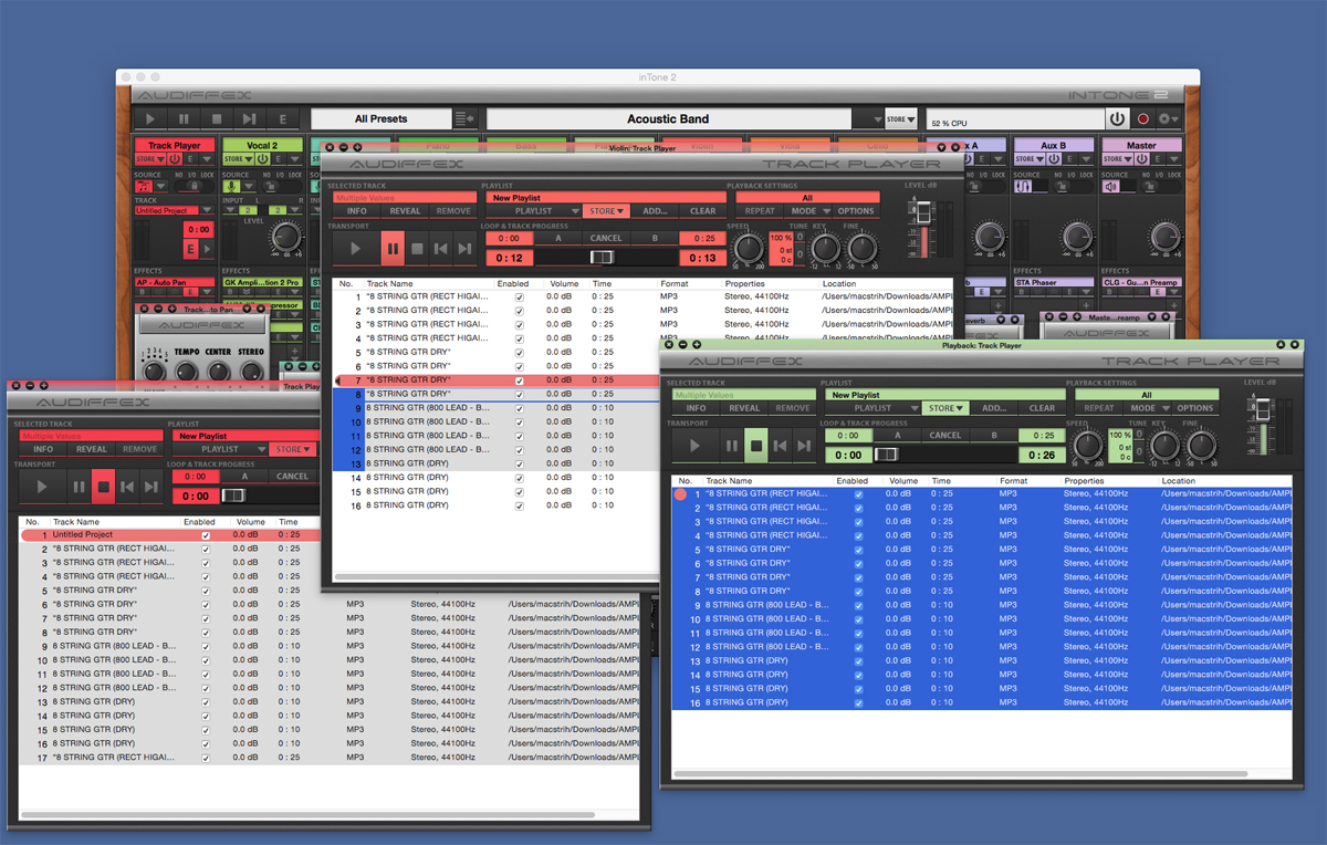 Audiffex Introduces inTone2 Effects and Software Instrument Host ...