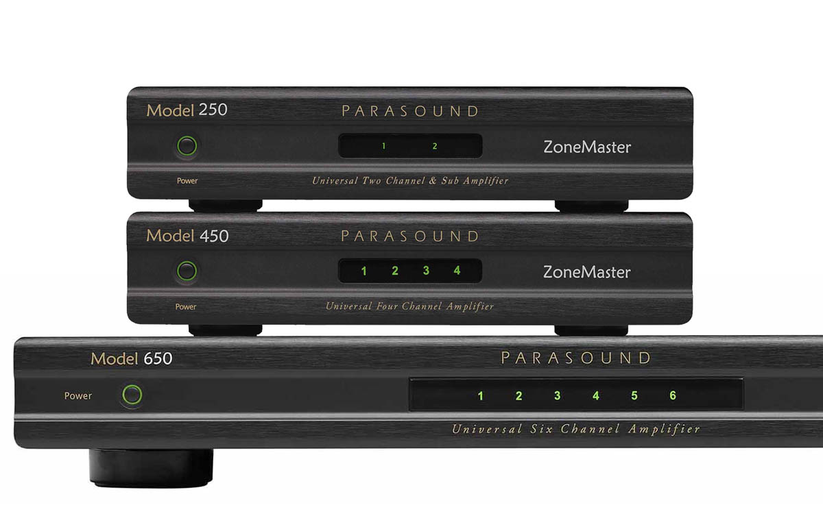 Parasound Debuts Expanded ZoneMaster Custom Installation Amplifier Line ...