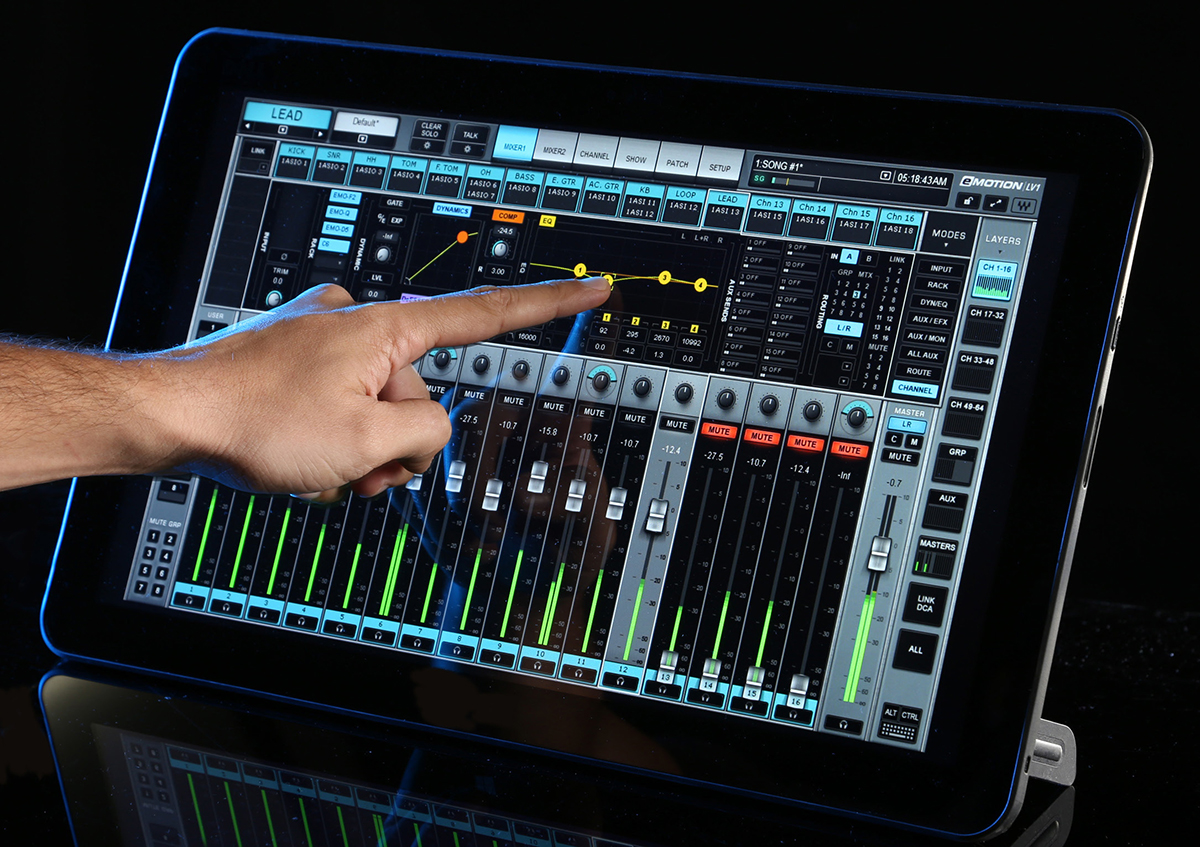 Waves Audio Now Shipping the eMotion LV1 Live Mixer | audioXpress