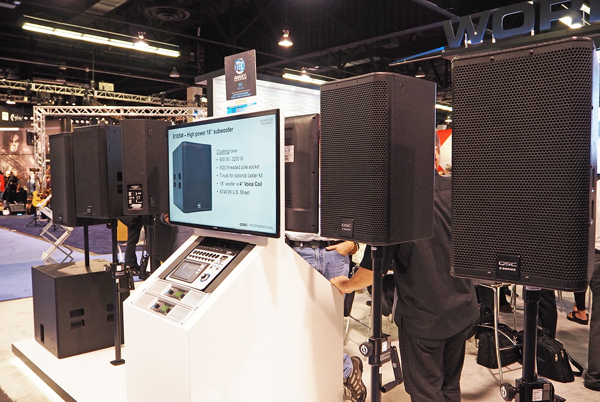 Qsc Introduces The E Series Range Of Passive Loudspeakers Audioxpress