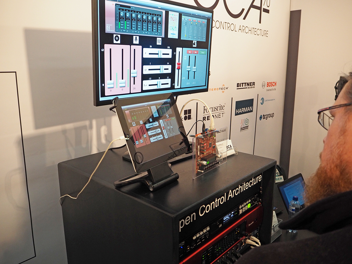 OCA Alliance Promoted Open Control Architecture/AES70 Standard at ISE ...