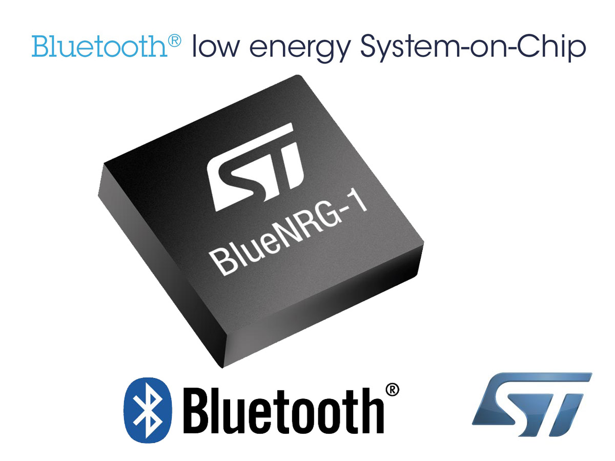 STMicroelectronics Powers Lower Power Projects with New BlueNRG-1 ...