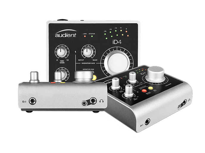 Audient Introduces New iD4 24-bit/96kHz Compact Audio Interface with ...