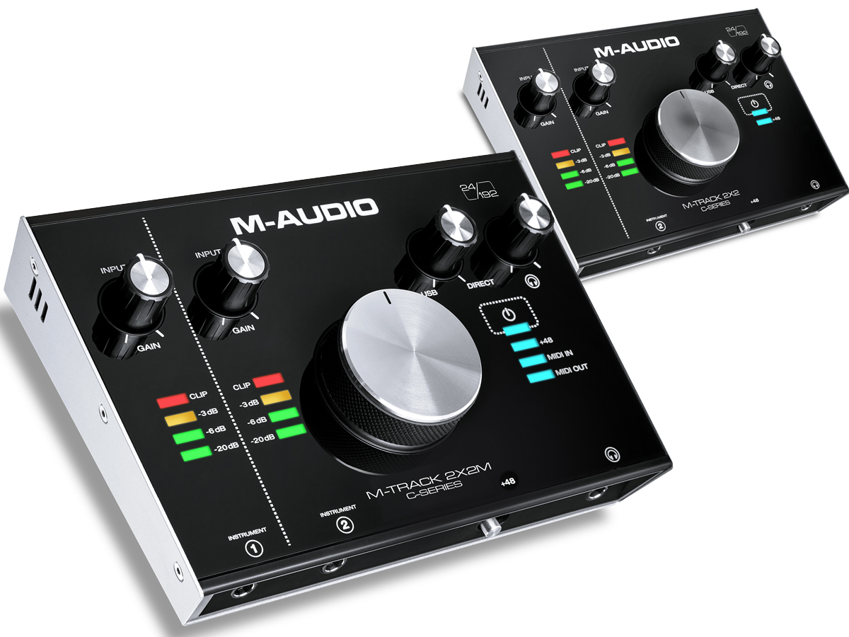 M-Audio Announces Immediate Availability of M-Track C-Series 2X2 and ...