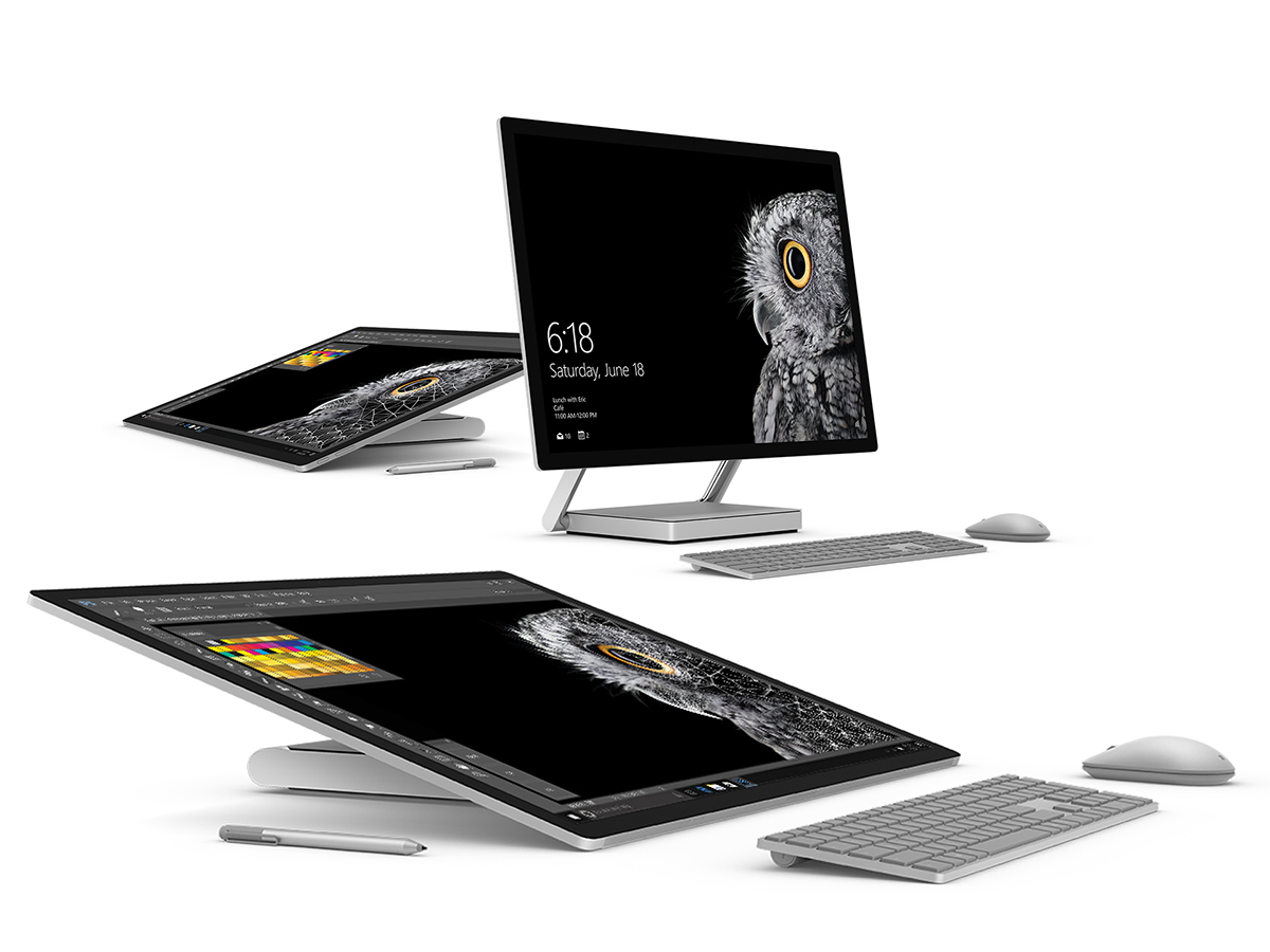Microsoft Introduces Surface Studio for Creative Professionals Ignoring ...