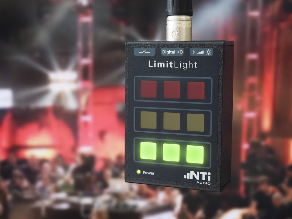 Simple Live Sound Monitoring with Limit Light for NTi’s XL2 Audio and ...
