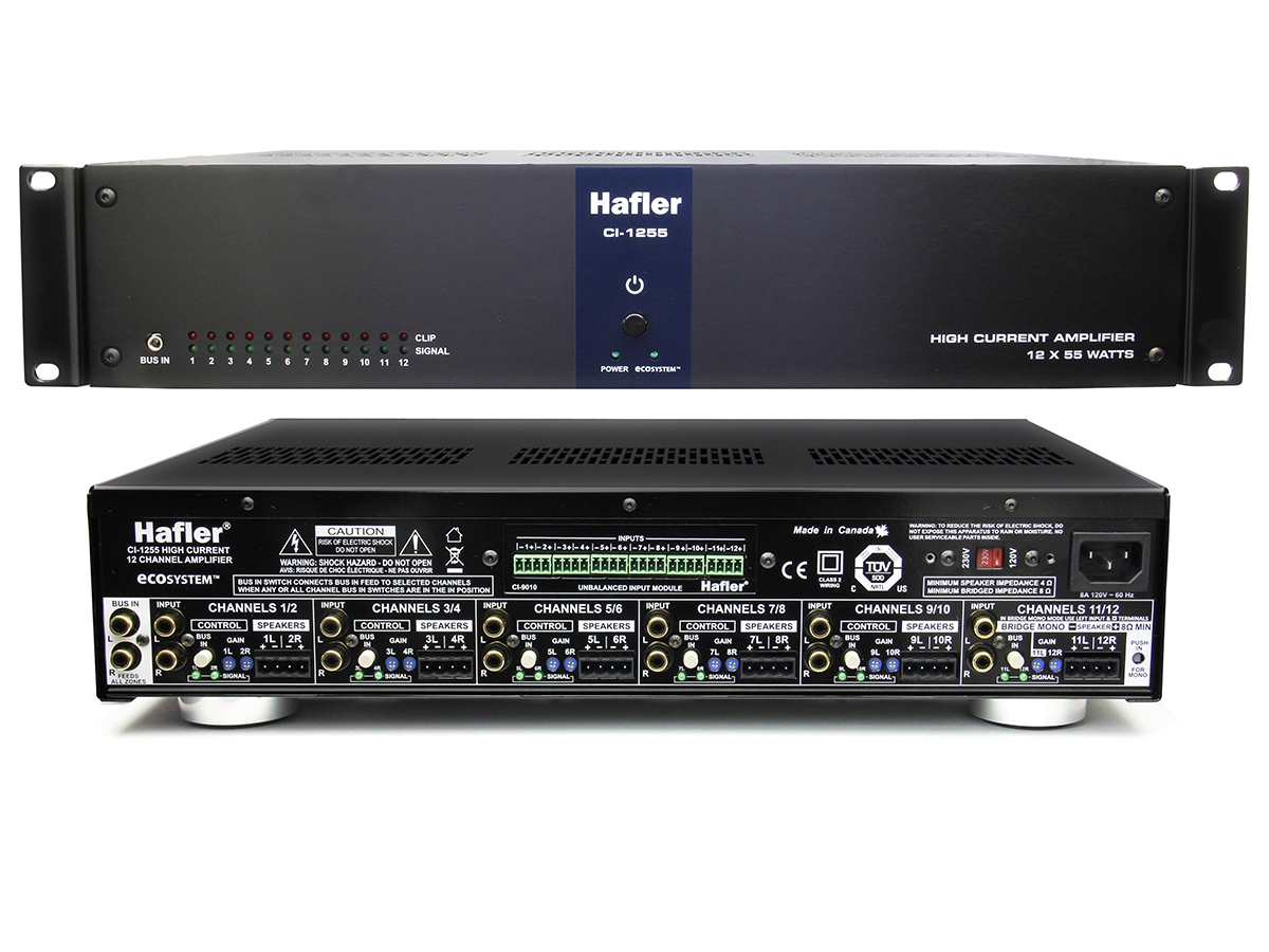 Hafler Announces the CI Series of Multi-Channel Amplifiers | audioXpress