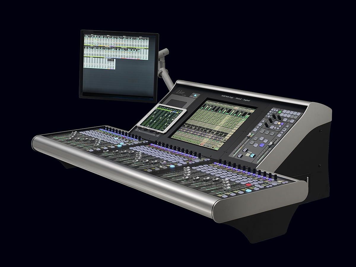 Solid State Logic Launches New L200 Live Console and Expanded Dante ...