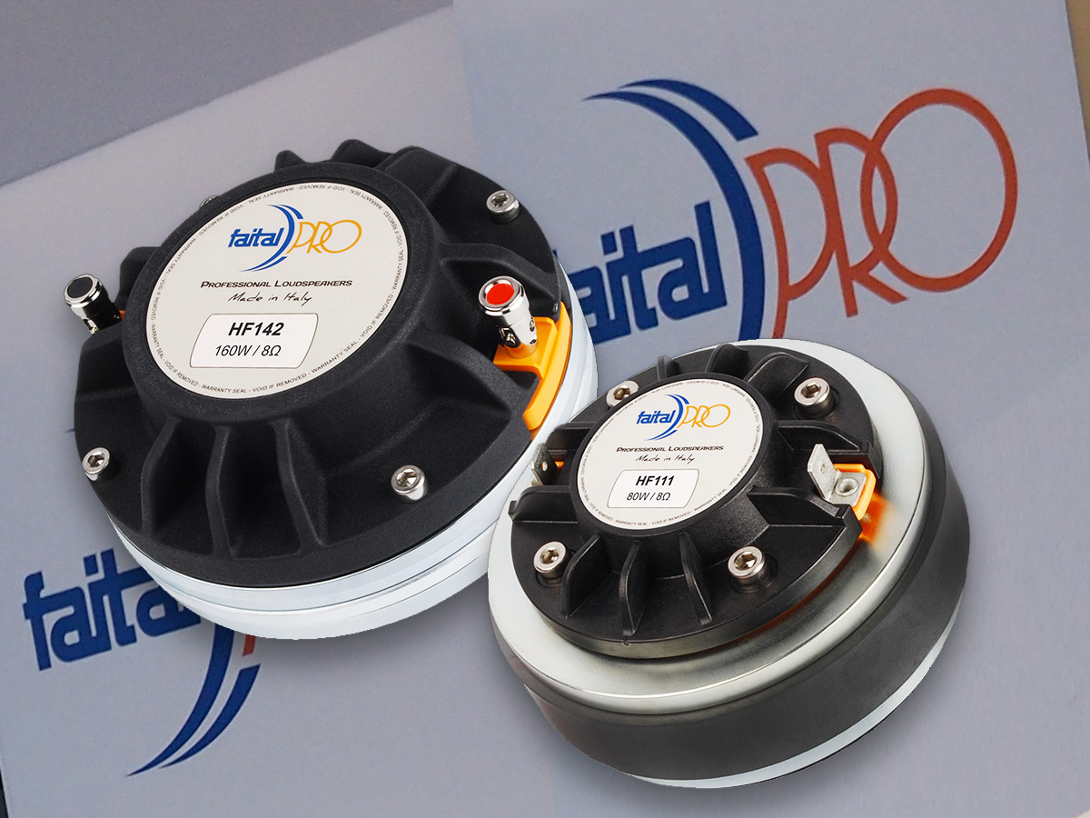 FaitalPRO Announces Two New HF Compression Drivers with Improved ...