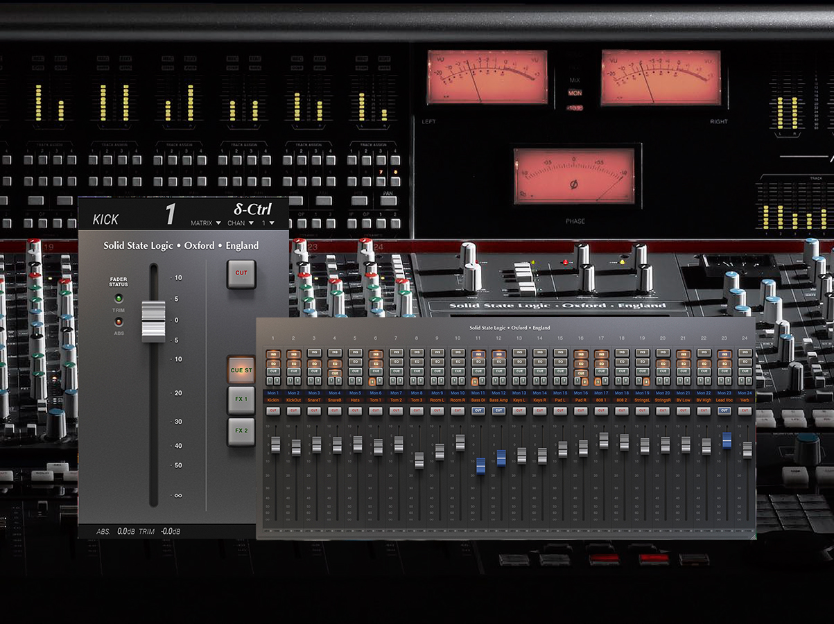 Solid State Logic Announces New Matrix Delta Software and new 24 Fader ...