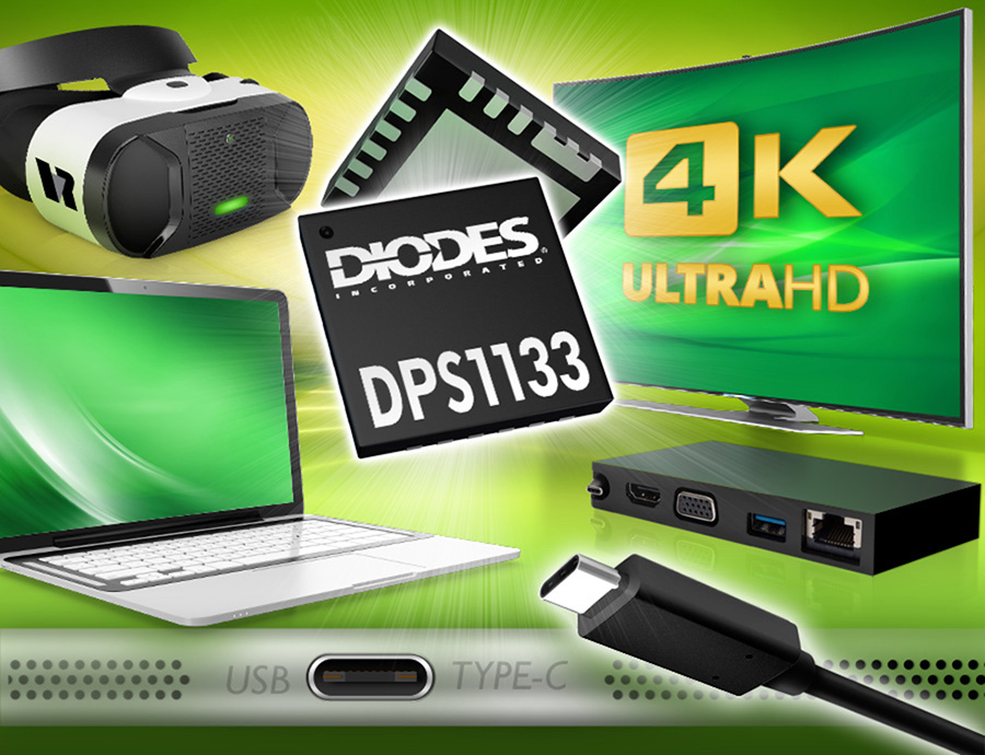 Diodes Introduces Power Switch to Fully Support USB Type-C Power ...