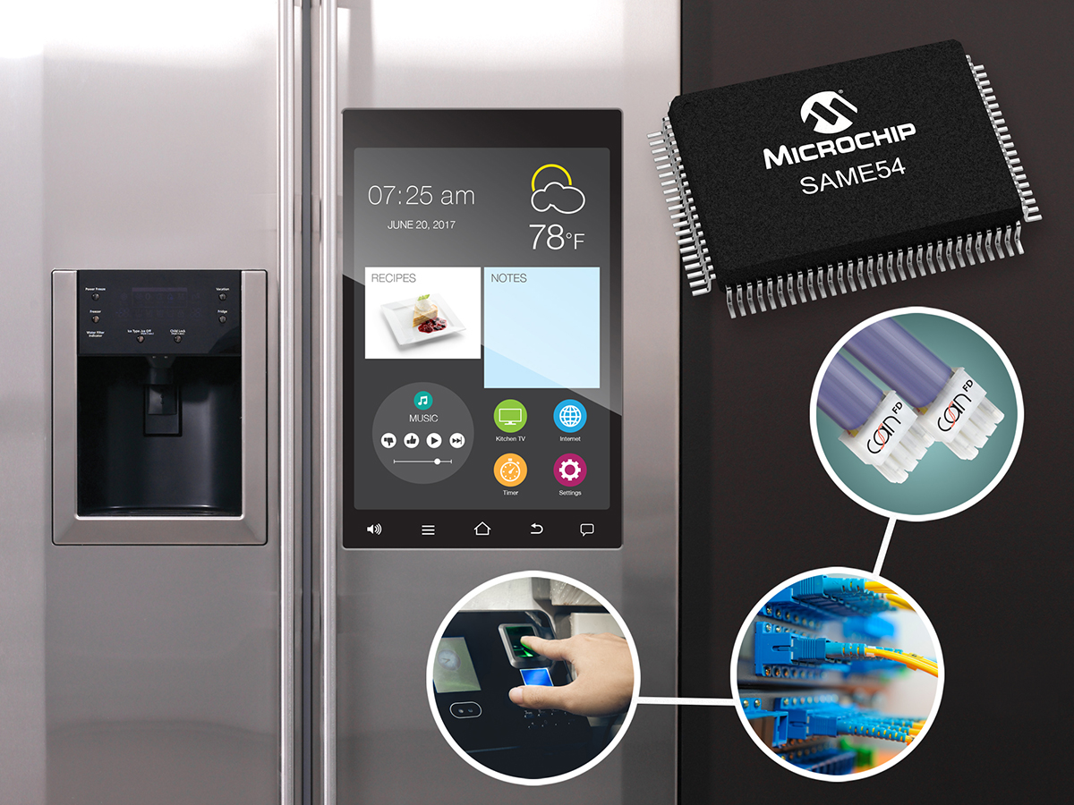 Microchip Launches New SAM Microcontroller 32-bit Families with ...