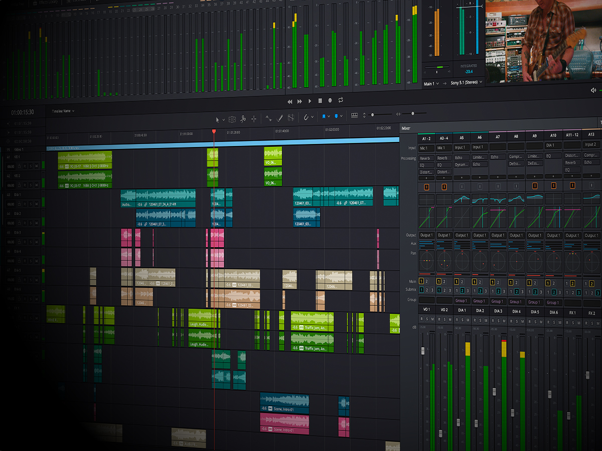 Blackmagic Design new DaVinci Resolve 14 Software with Fairlight Audio ...