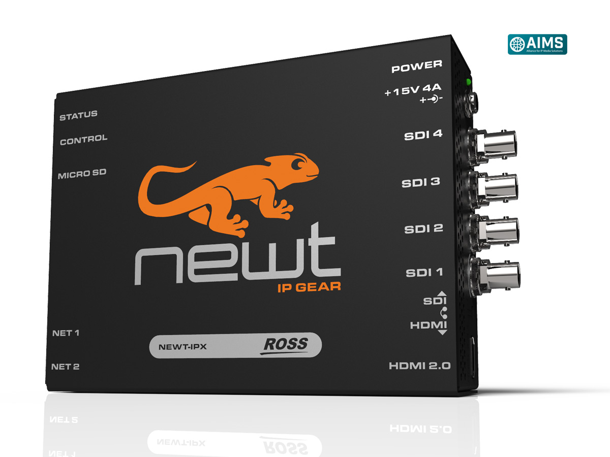 Ross Video Unveils Newt UHD-over-IP to HDMI-2.0 Converter | audioXpress