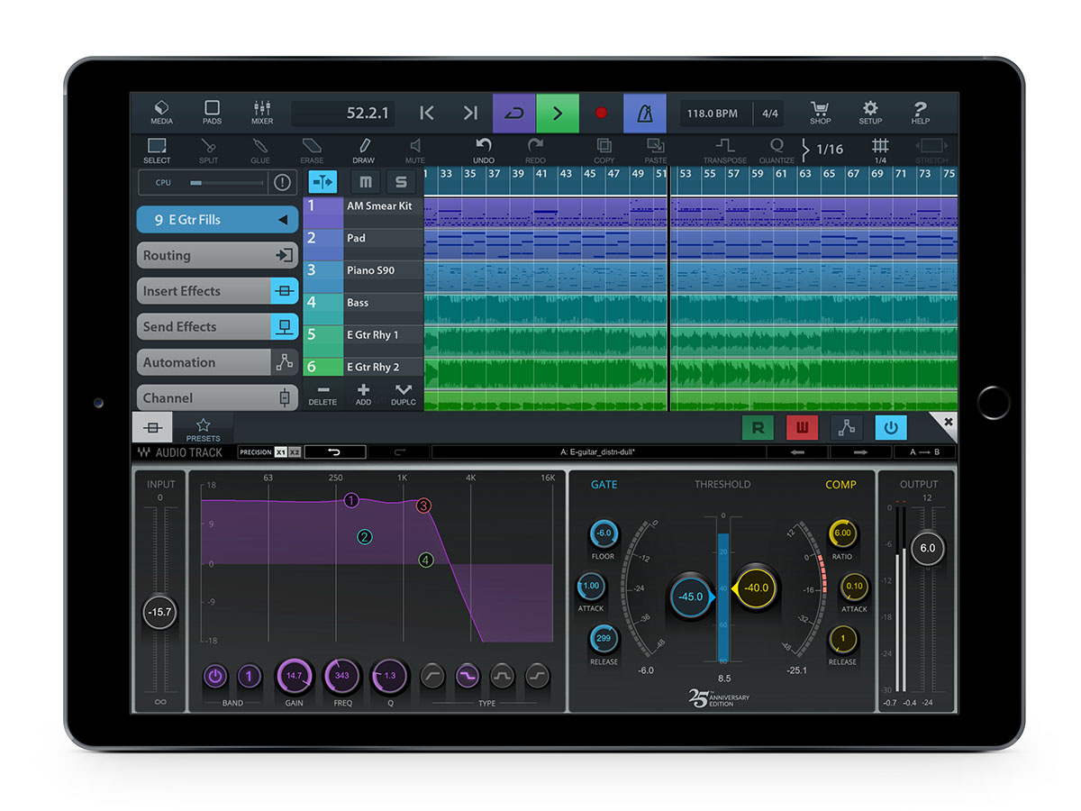 Steinberg Launches Cubasis 2.3 for iOS Now Supporting Waves Plug-ins ...