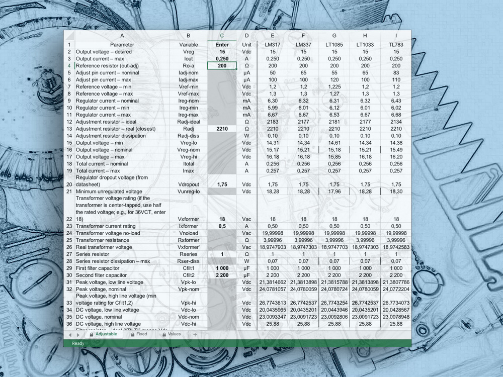 A Power Supply Spreadsheet | audioXpress