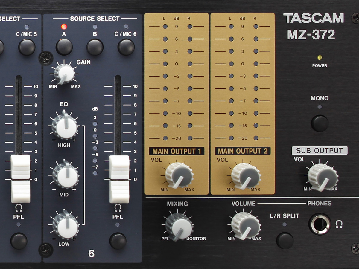 TASCAM Unveils New MZ-Series Rack-Mount Mixers | audioXpress
