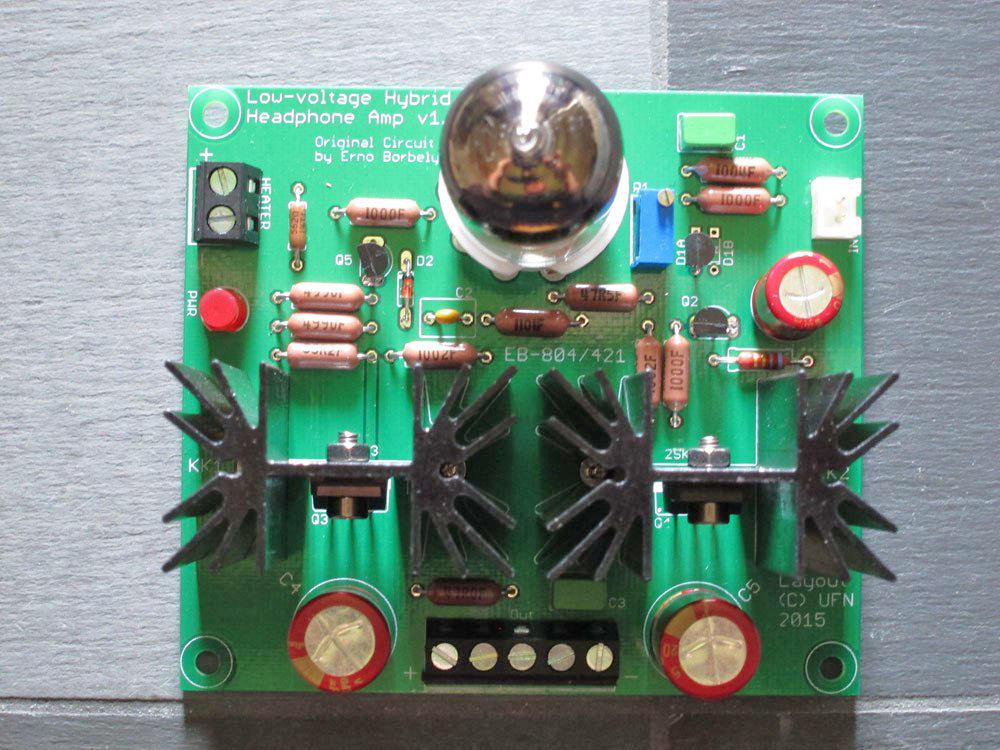 A Hybrid Tube/MOSFET Headphone Amplifier | audioXpress