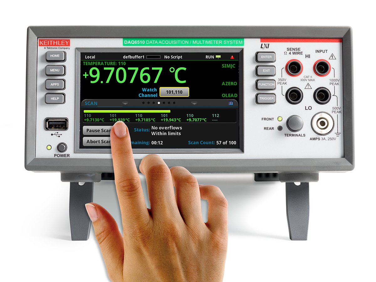 Tektronix Introduces New Keithley Dmm And Daq To Simplify And Enhance